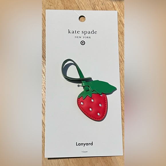 kate spade | Bags | Kate Spade X Target Strawberry Bag Charm | Poshmark